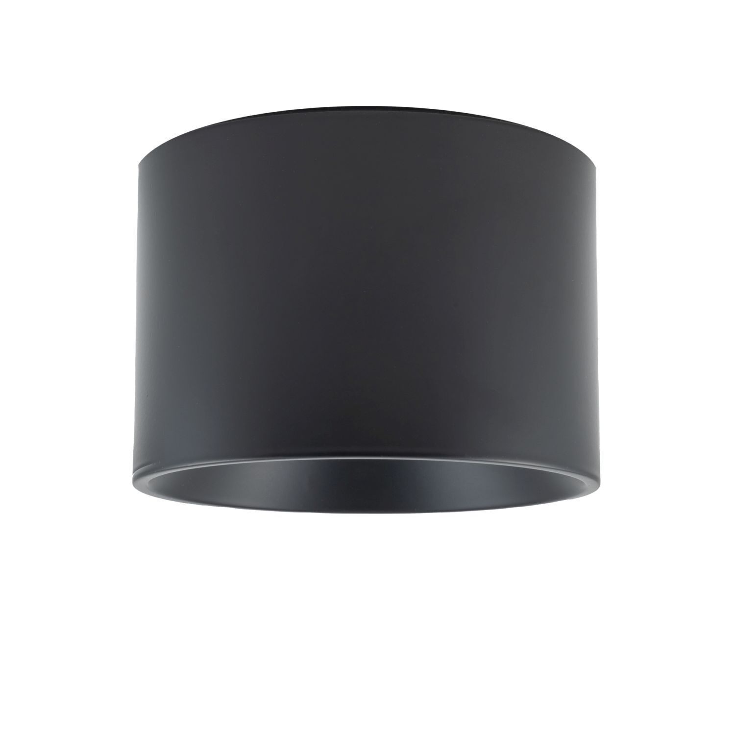 Badlampe Decke IP54 GX53 Ø 8,5 cm klein Schwarz Leuchte