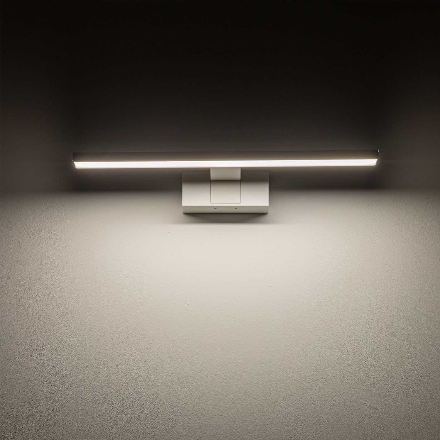 Spiegelleuchte LED Weiß IP44 3000 K 600 lm warmweiß Leuchte