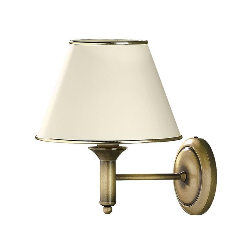 Tischleuchte PENELO in Messing Antik Lampe H:44cm Leuchte